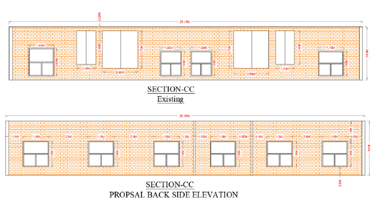 Guest House Brick Wall Modification | PDF