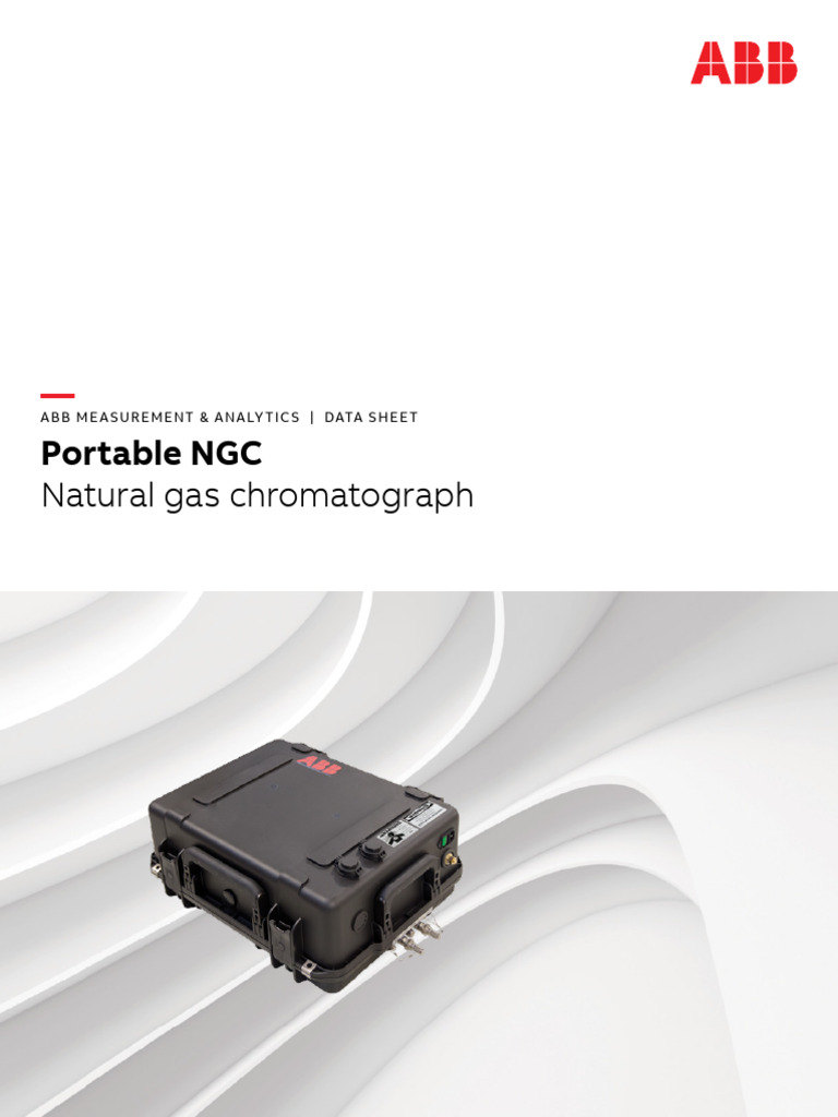 Portable GC | PDF | Chromatography | Gases