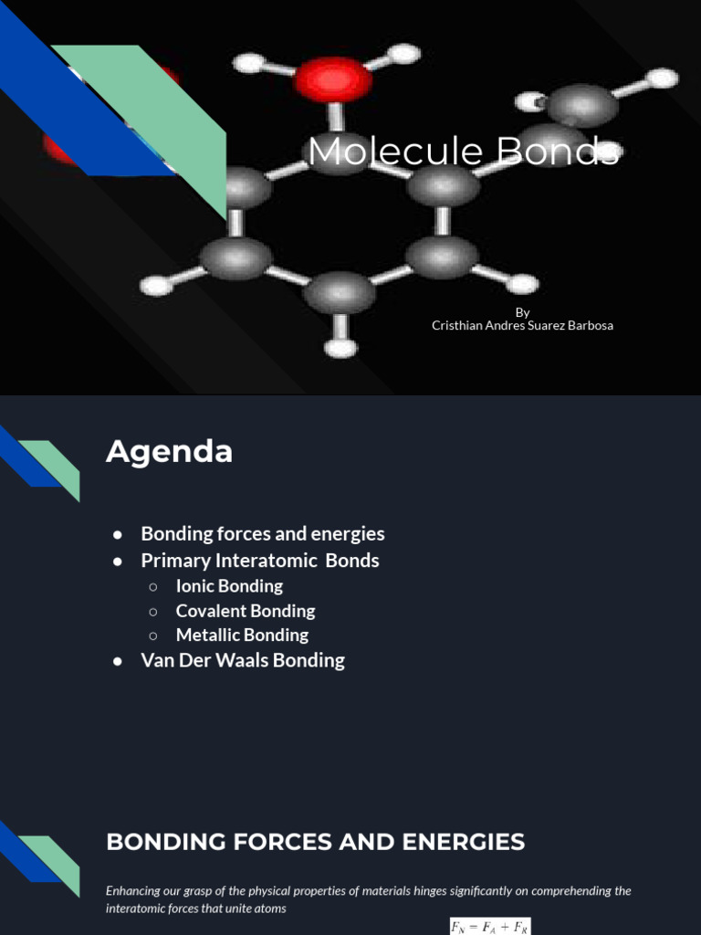 Molecular Bonding | PDF | Chemical Bond | Intermolecular Force