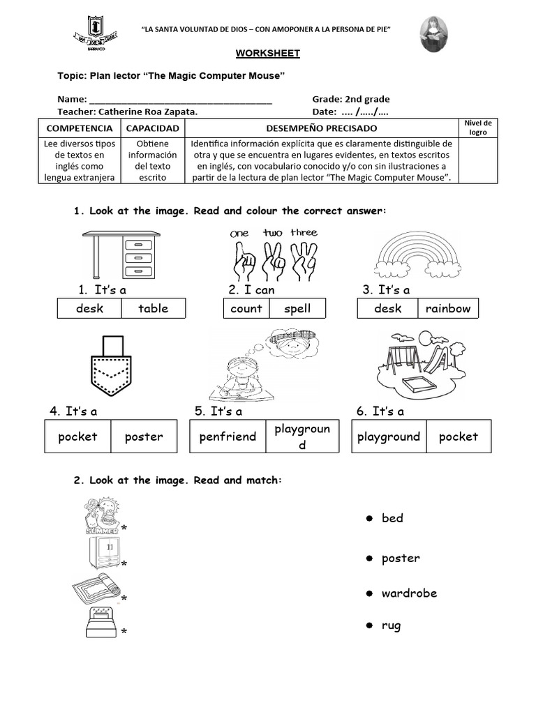 Plan Lector: "The Magic Computer Mouse" | PDF | Comunicación humana ...