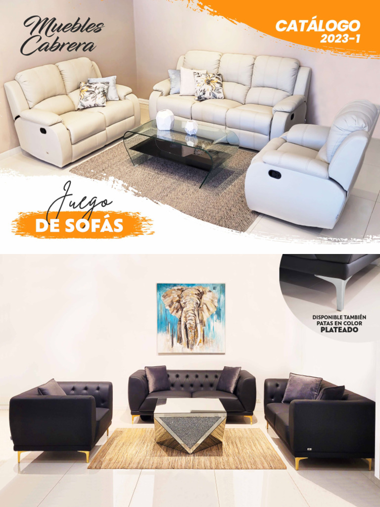 Catálogo de Sofás Reclinables 2023 | PDF | Hogar, jardinería y bricolaje