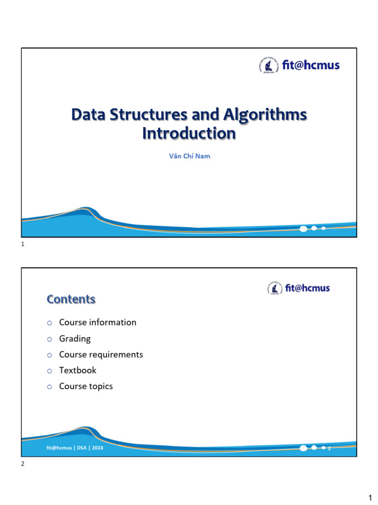 2024 DSA Introduction BTKT | PDF | Algorithms | Theoretical Computer Science