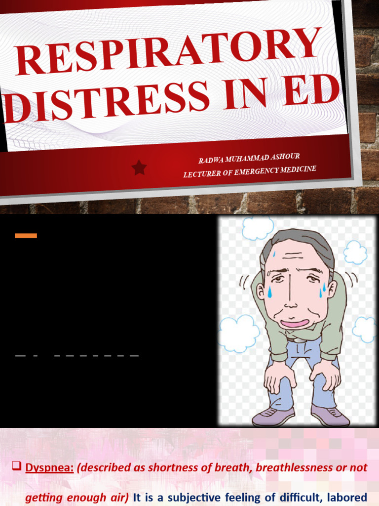 Respiratory Distress in Emergency | PDF | Chronic Obstructive Pulmonary ...