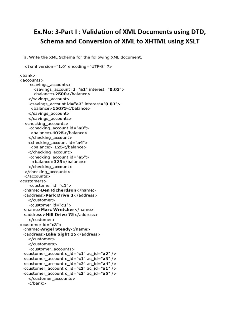 XML Validation and Conversion Techniques | PDF | Xslt | Xml
