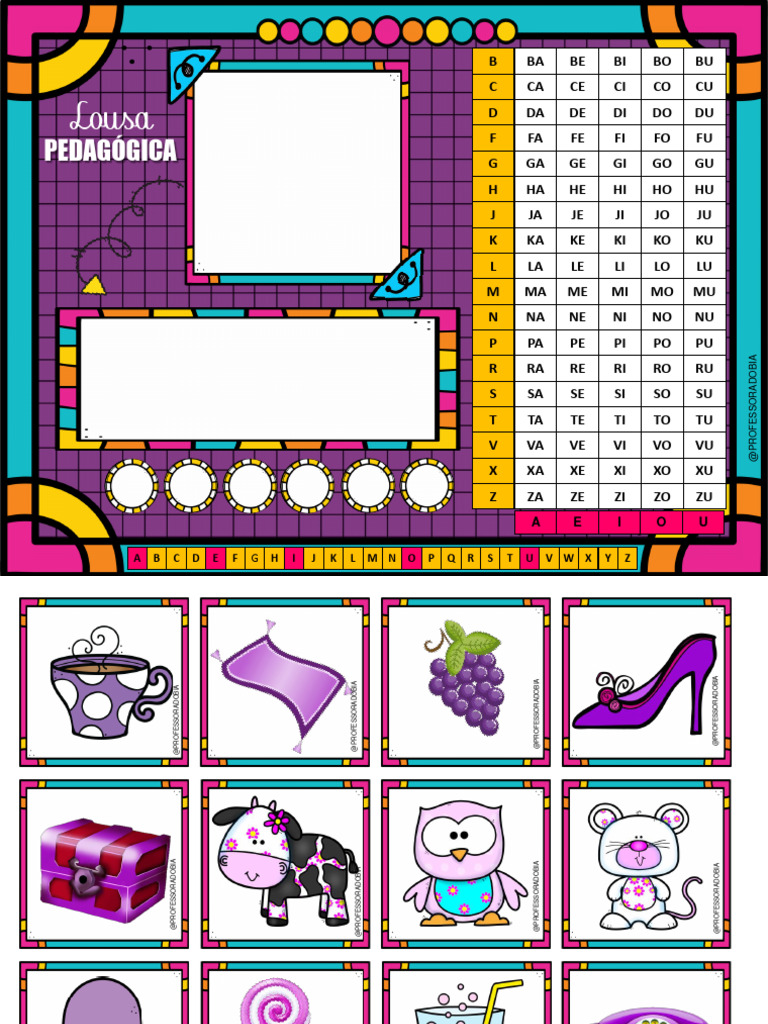 LOUSA PEDAGÓGICA - PROFESSORA DO BIA (1) | PDF