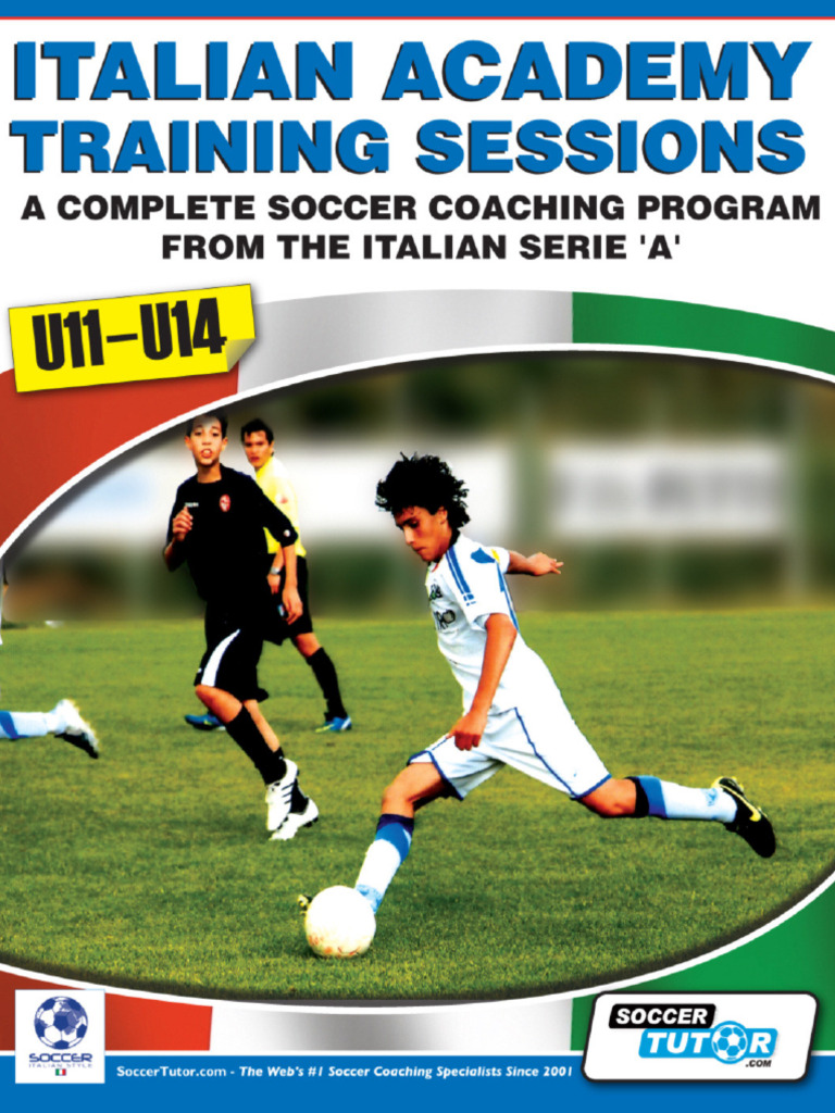 SAMPLE - Italian Academy Sessions U11-14 | PDF | Football Codes | Ball Games