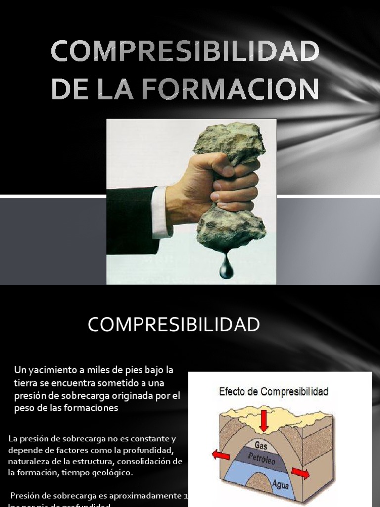 Compresibilidad de La Formacion | PDF | Volumen | Presión