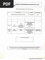 Procedure For DP Test | PDF | Nondestructive Testing | Applied And ...