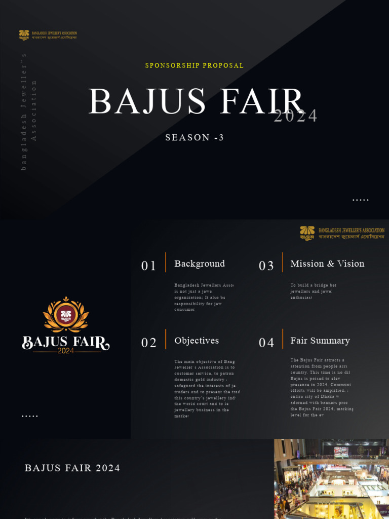 BAJUS FAIR Sponsorship Proposal | PDF