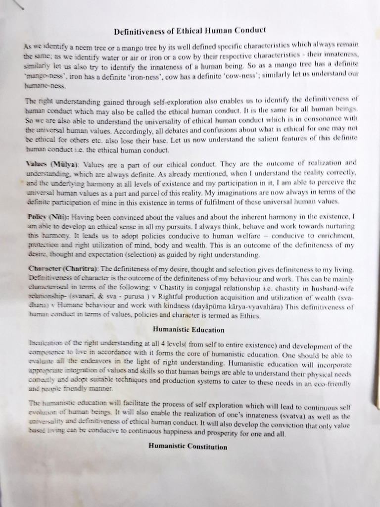 Uhv Unit 5 | PDF | Happiness | Humanism