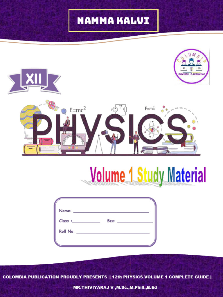 Complete Study Material | PDF | Capacitor | Dielectric