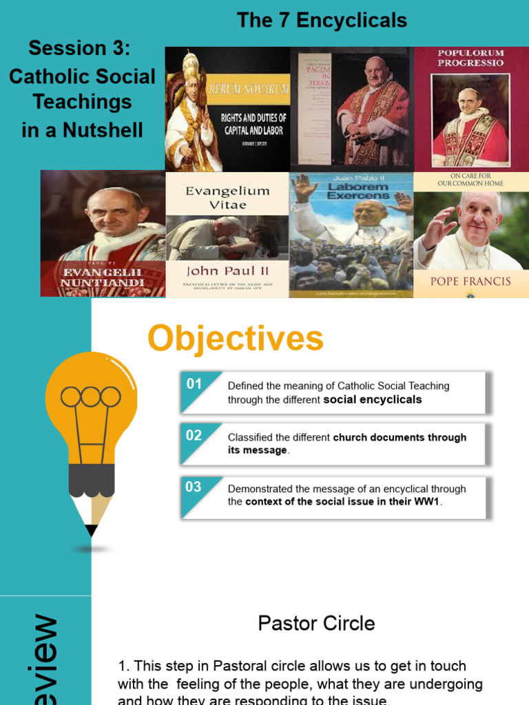 Lesson 04 - CST in A Nutshell Updated | PDF | Catholic Social Teaching