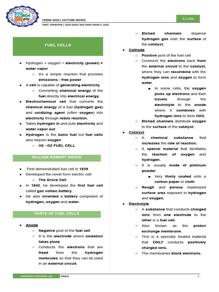 Chem Lec Lecture Notes | PDF | Radioactive Decay | Neutron