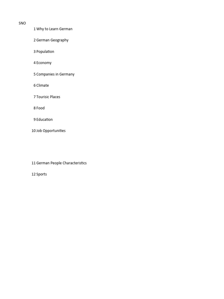 German Language Curriculum | PDF | German Language | Adverb