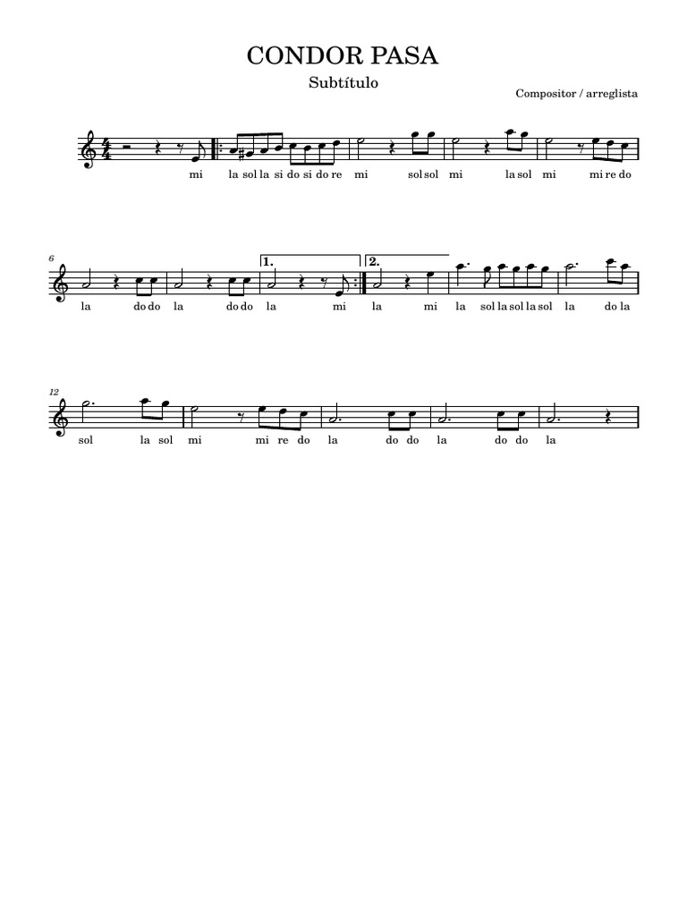 PARTITURAS FLAUTA | PDF