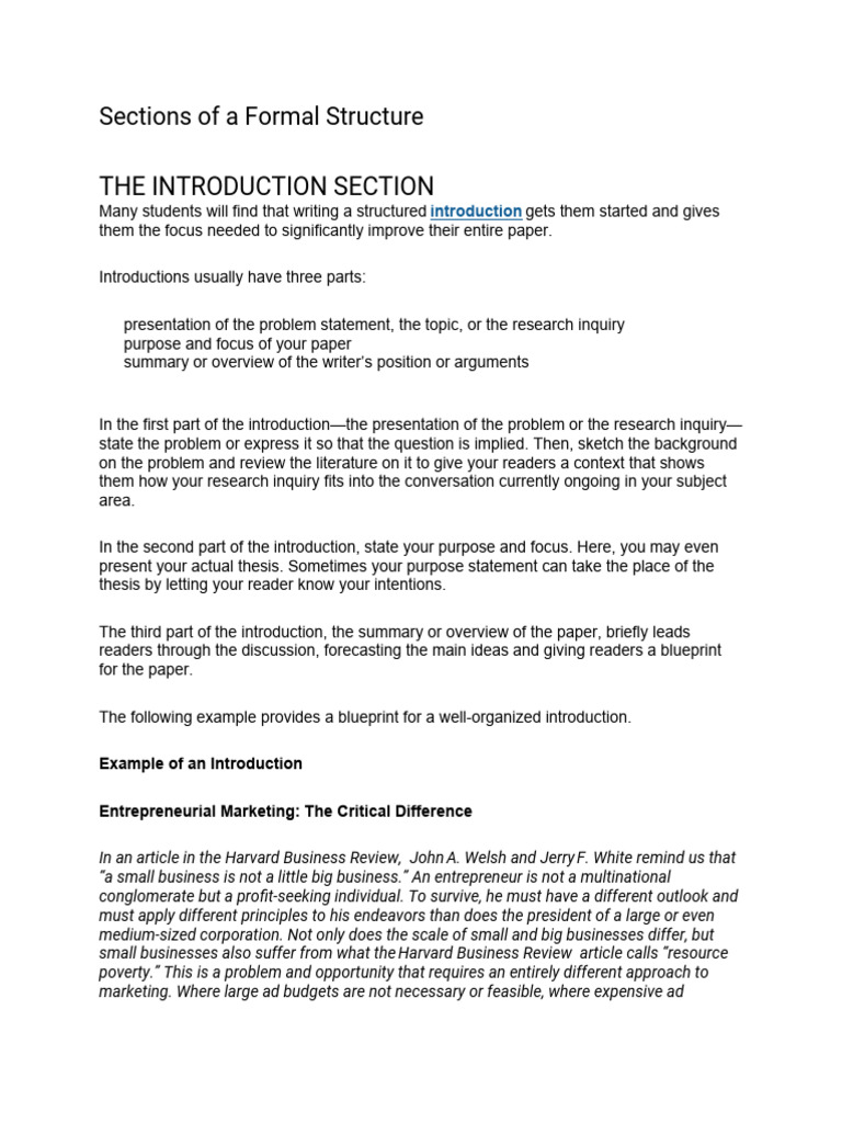 Structuring The Research Paper | PDF | Academic Publishing