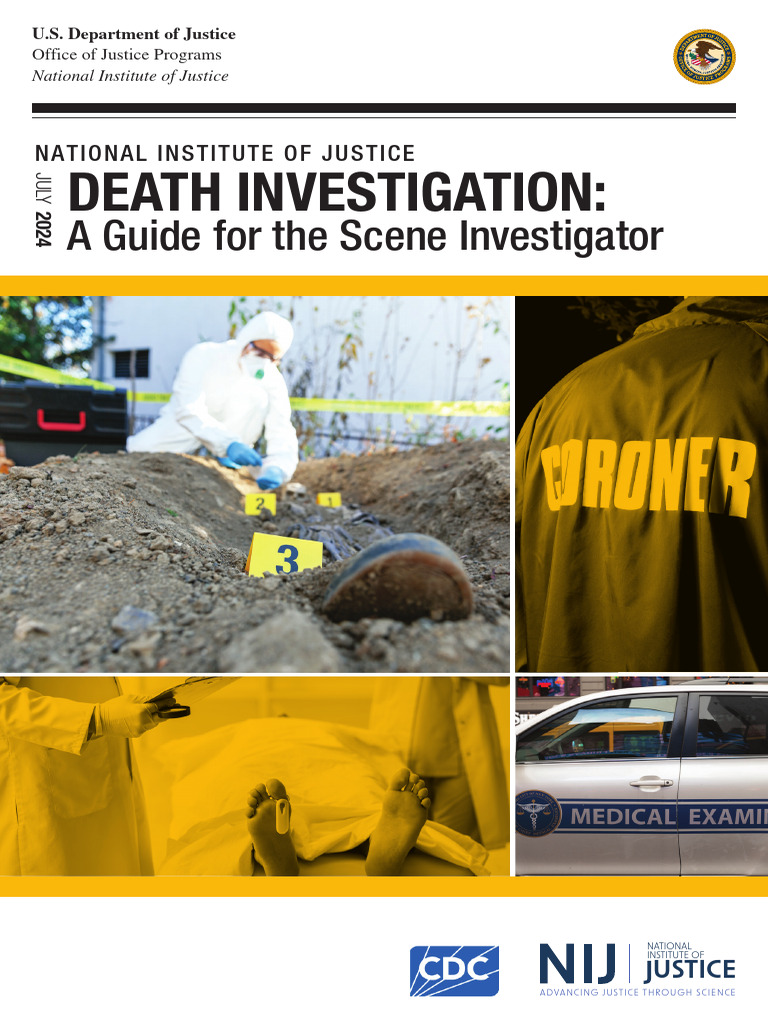 Guía Actualizada de Manejo de La Escena | PDF | Coroner | Cbrn Defense