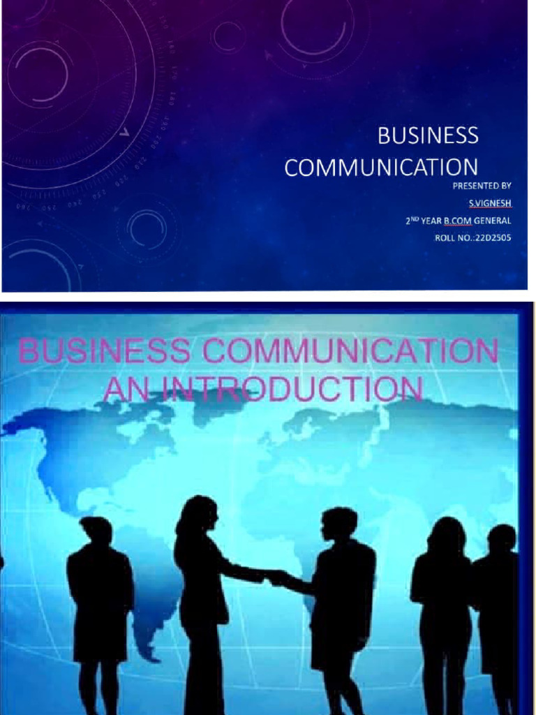 business communication | PDF