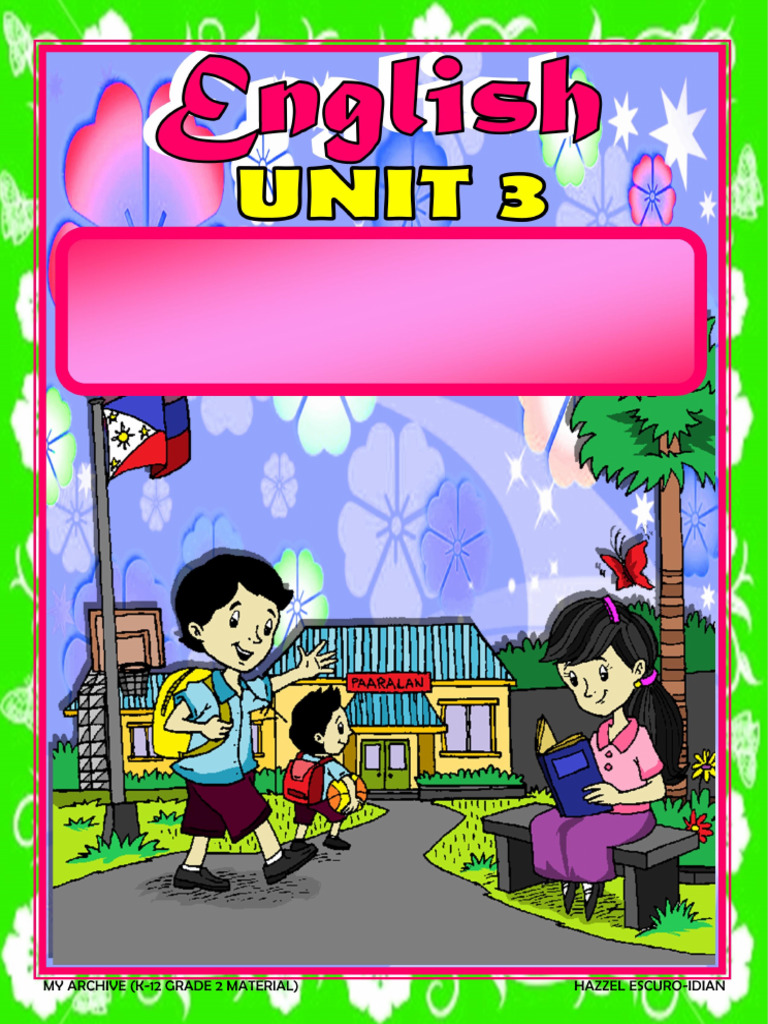 GRADE 2 - Unit 3 Bulletin Board Display (Blank Title) | PDF