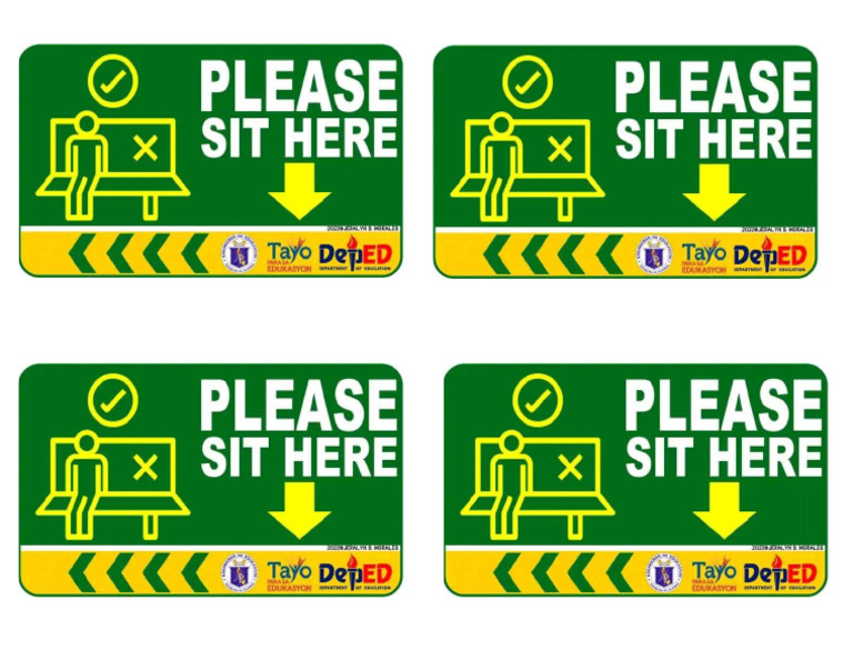 please seat here | PDF
