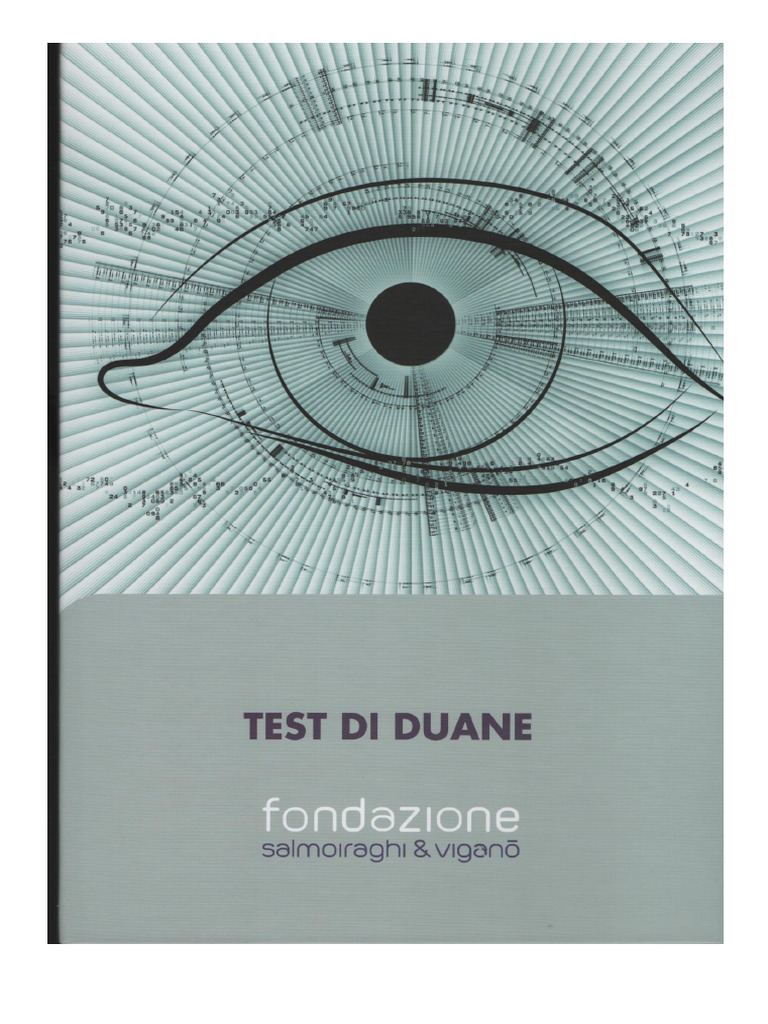 Test Duane (Ampiezza Accomodativa) | PDF