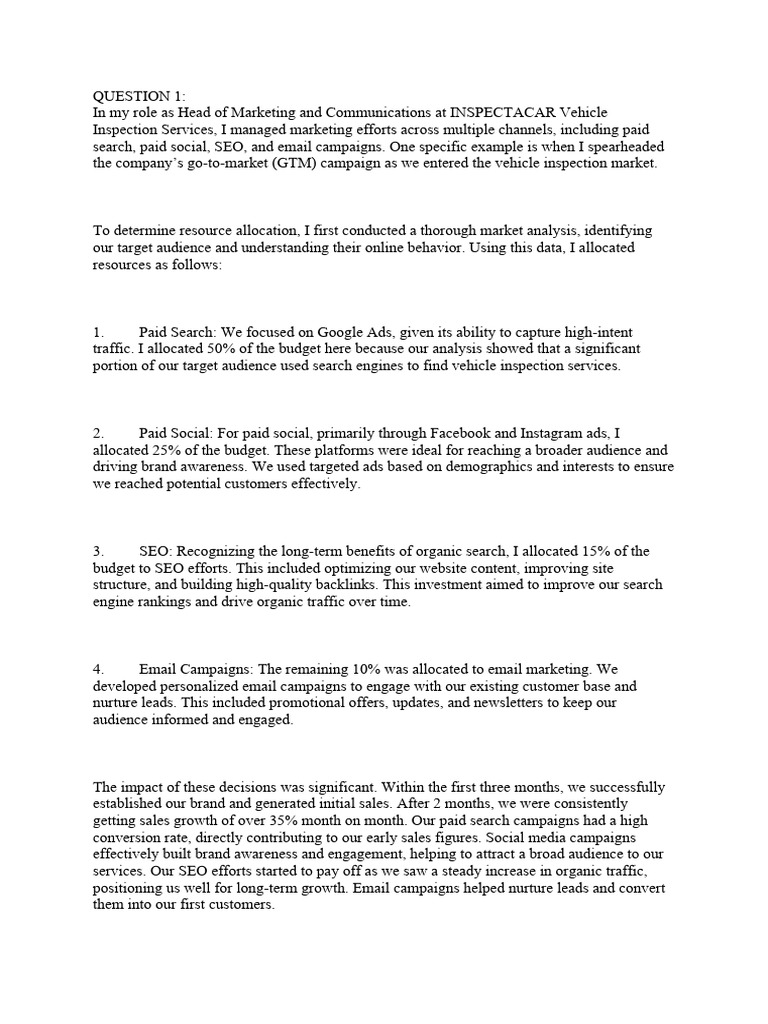 Case Study | PDF | Target Audience | Market Segmentation