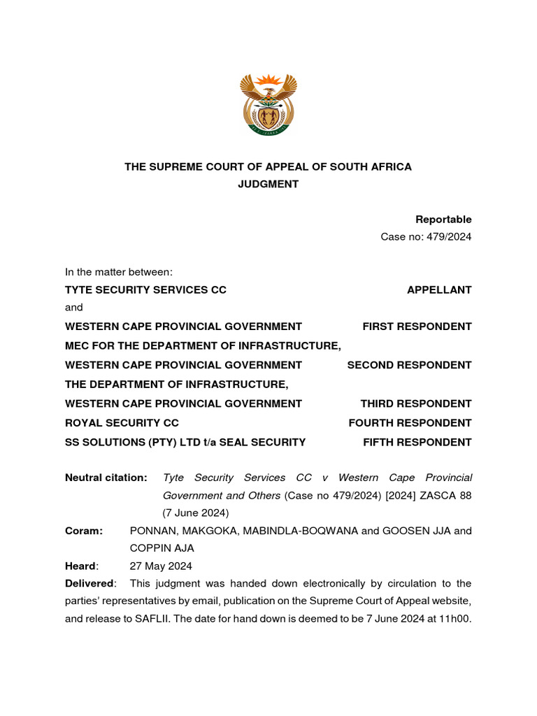 Sca2024 88 | PDF | Injunction | Appeal