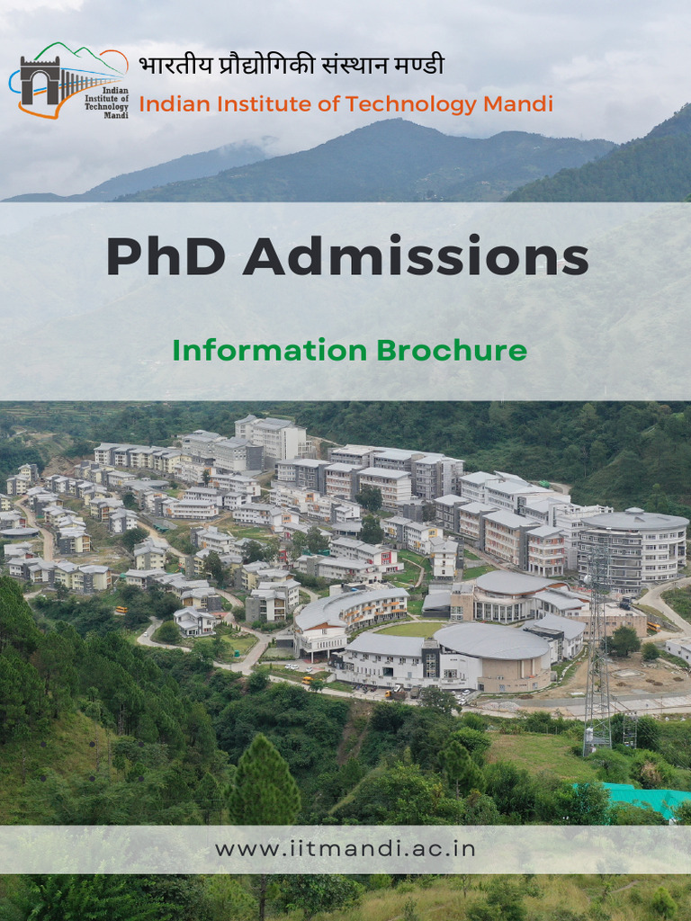 phd_brochure (1) | PDF | Doctor Of Philosophy | Academic Degree