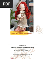 Melissa Doll Crochet Pattern Guide | PDF | Crochet | Textiles