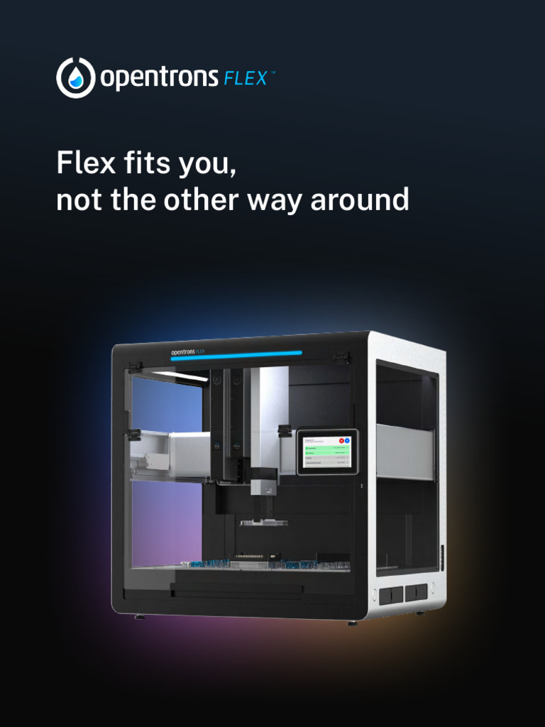 Opentrons Flex Brochure | PDF | Home & Garden | Computers