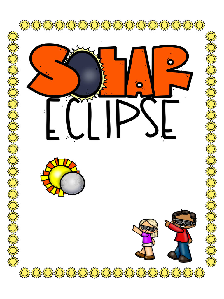 Solar-Eclipse-Printable-Pack | PDF | Solar Eclipse | Shadow