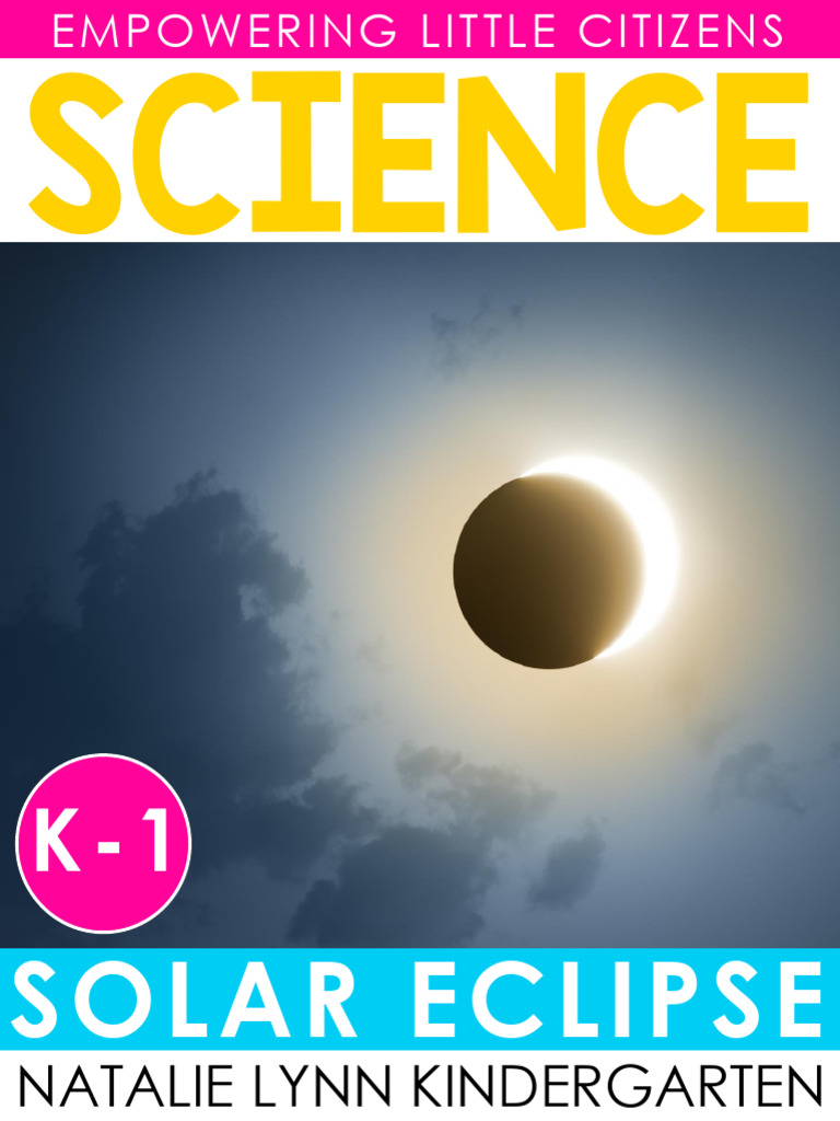 ELC Solar Eclipse Lesson | PDF | Eclipse | Moon