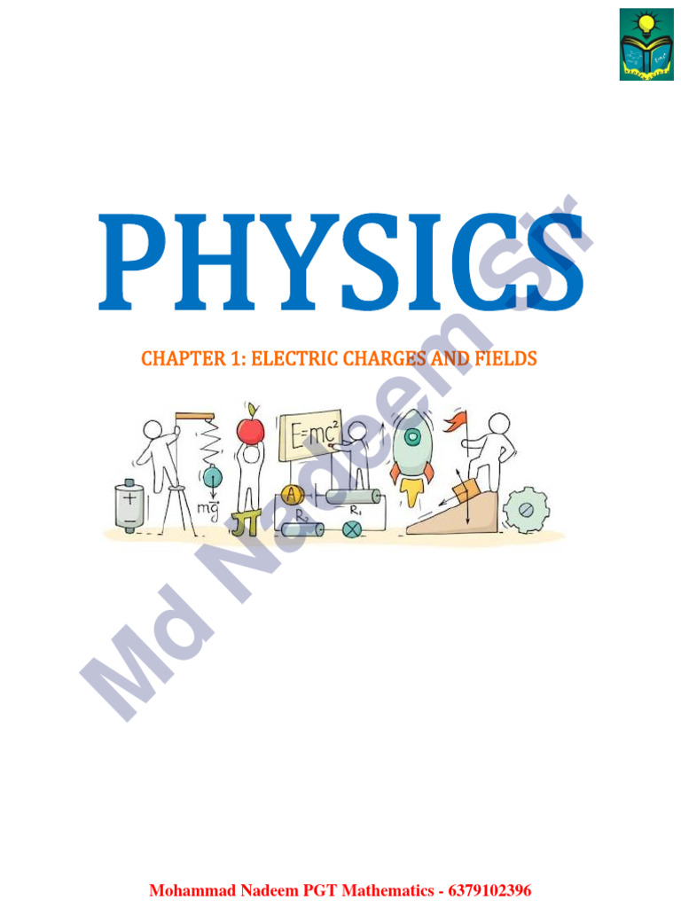 Chapter 1 Electric Charges and Fields | PDF | Electric Field | Electric Charge