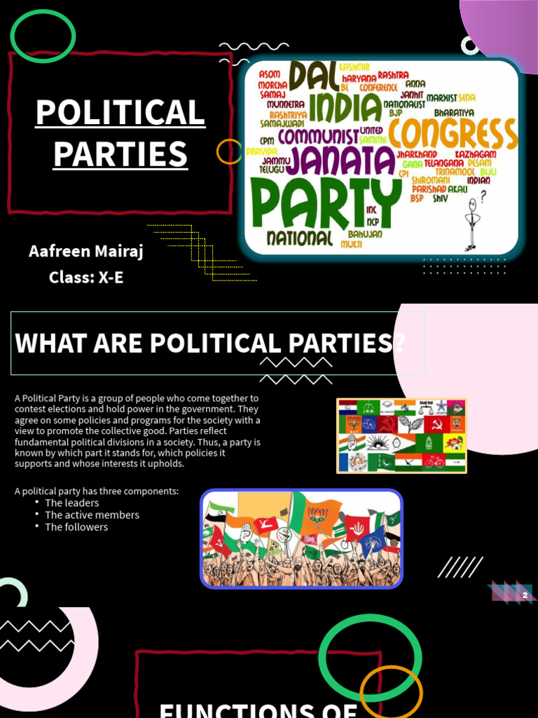 Political Parties | PDF | Political Parties | Elections