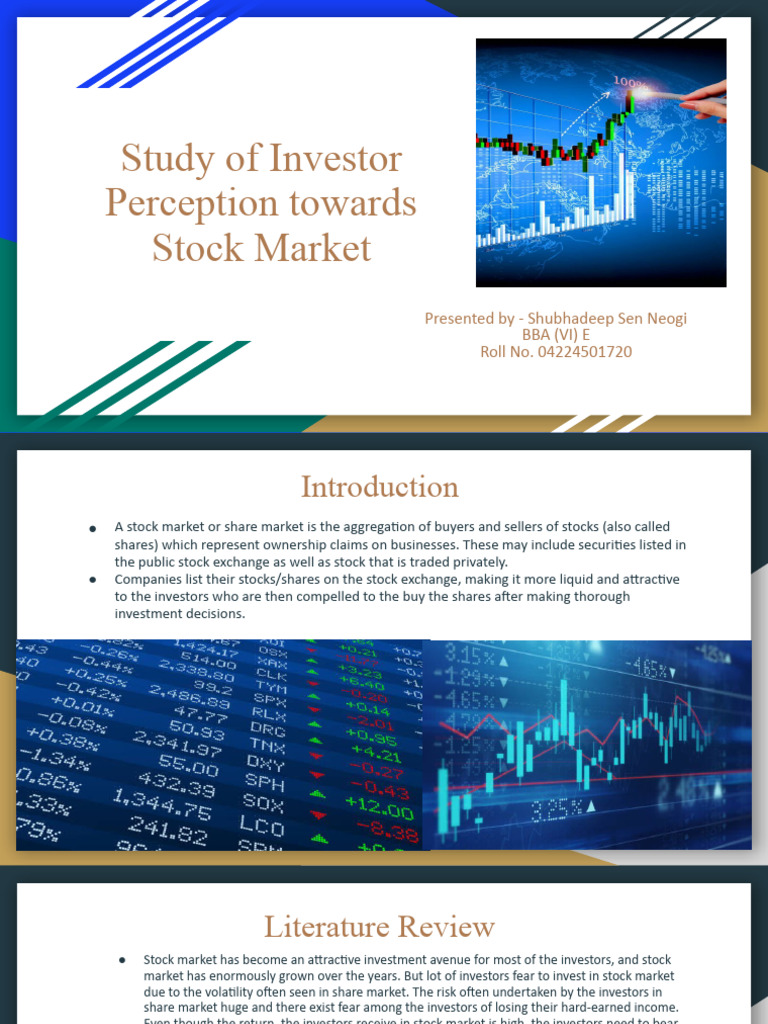 Major Project Presentation | PDF | Investing | Survey Methodology