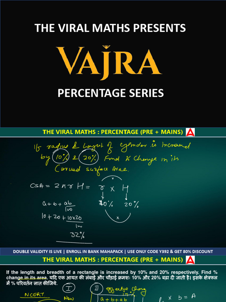 The Viral Maths Presents: Double Validity Is Live - Enroll in Bank ...