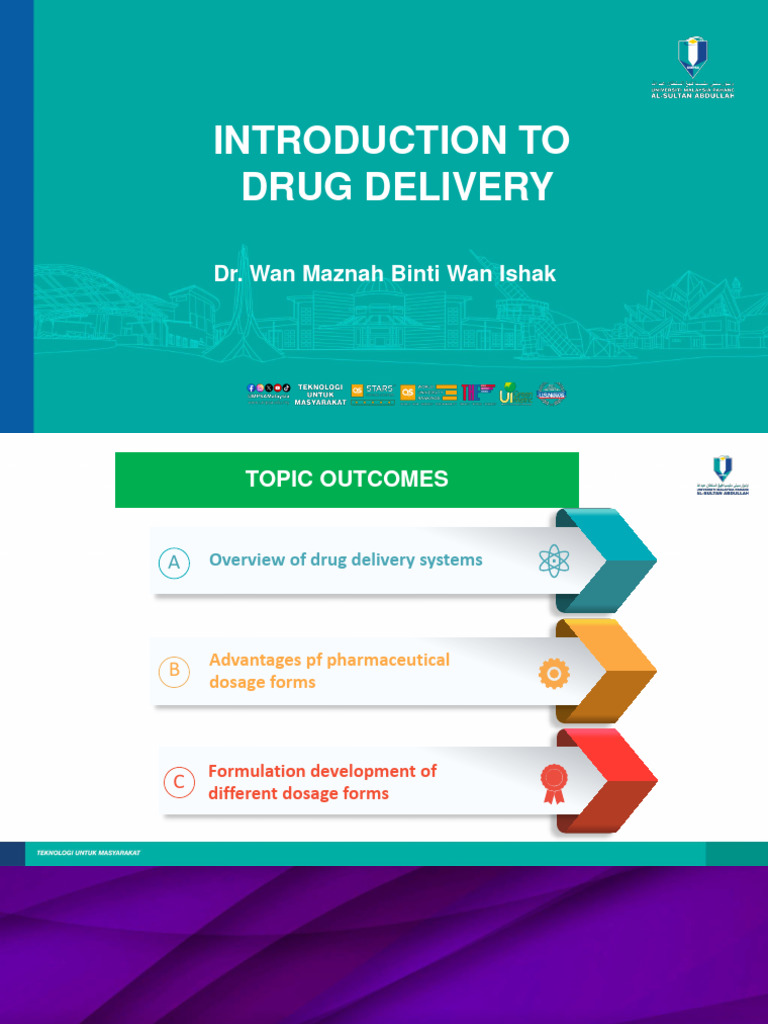 Basic Concepts of Drug Delivery | PDF | Topical Medication | Pharmacology