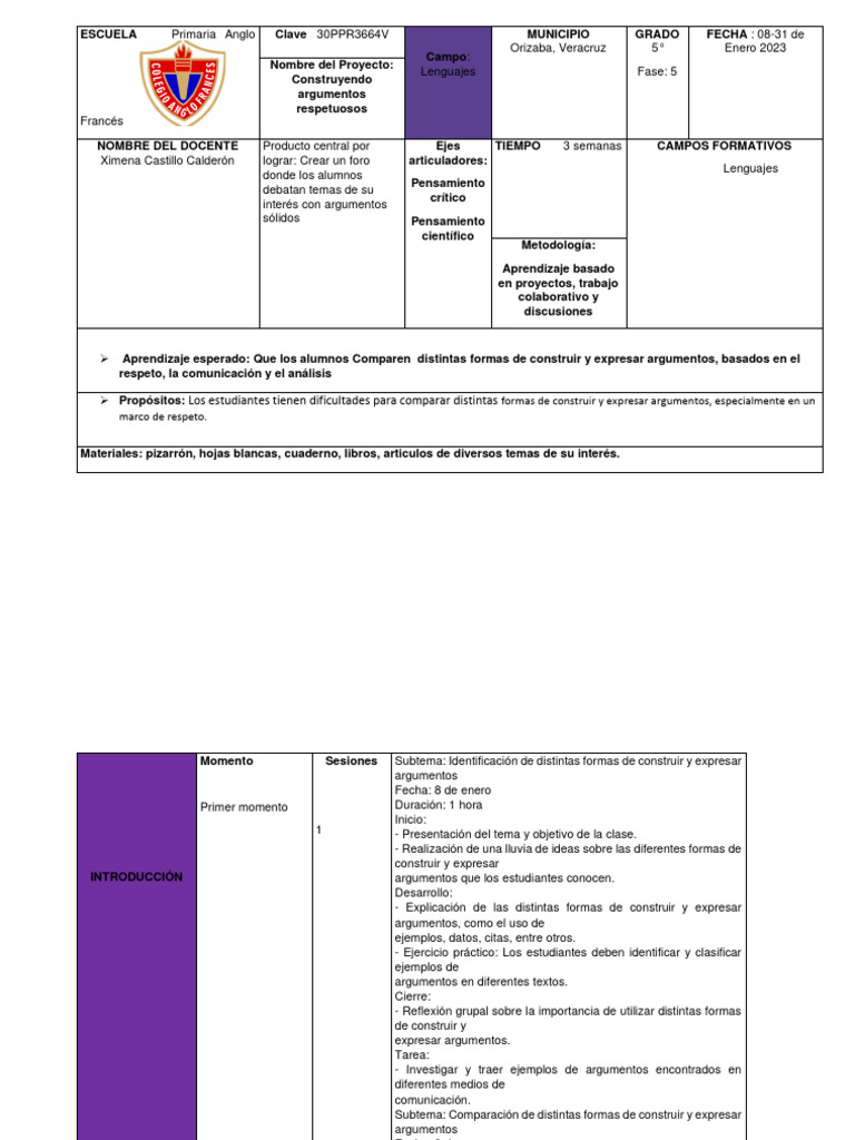 Lengua Jes | PDF | Evaluación | Maestros