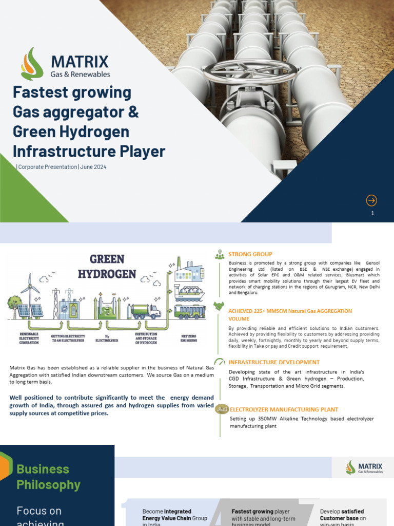 Matrix - Corporate Deck Business June-24 Final | PDF | Expense | Gross ...