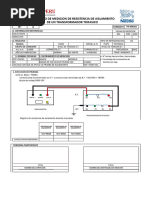 Protocolo de Megado de Cables Eléctricos | PDF | Resistencia Eléctrica ...
