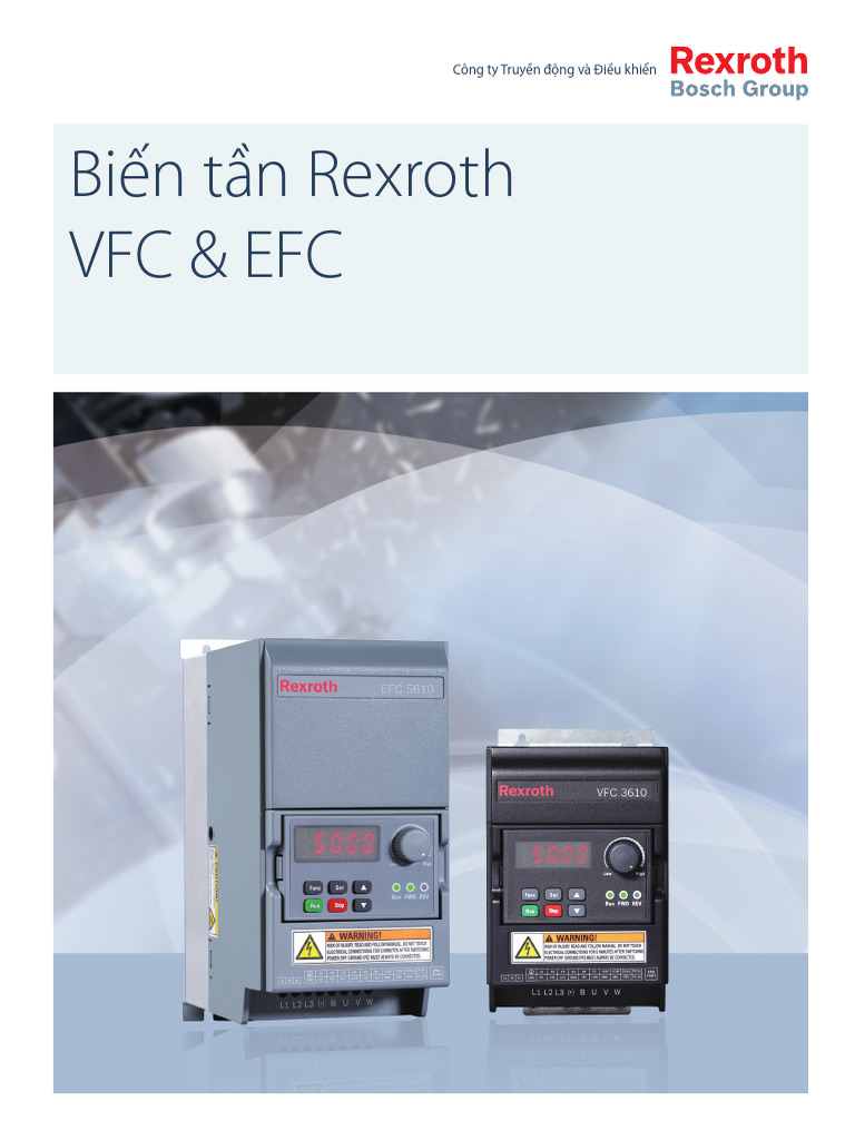 Tại Liệu Biến Tần Rexroth VFC 3610 | PDF