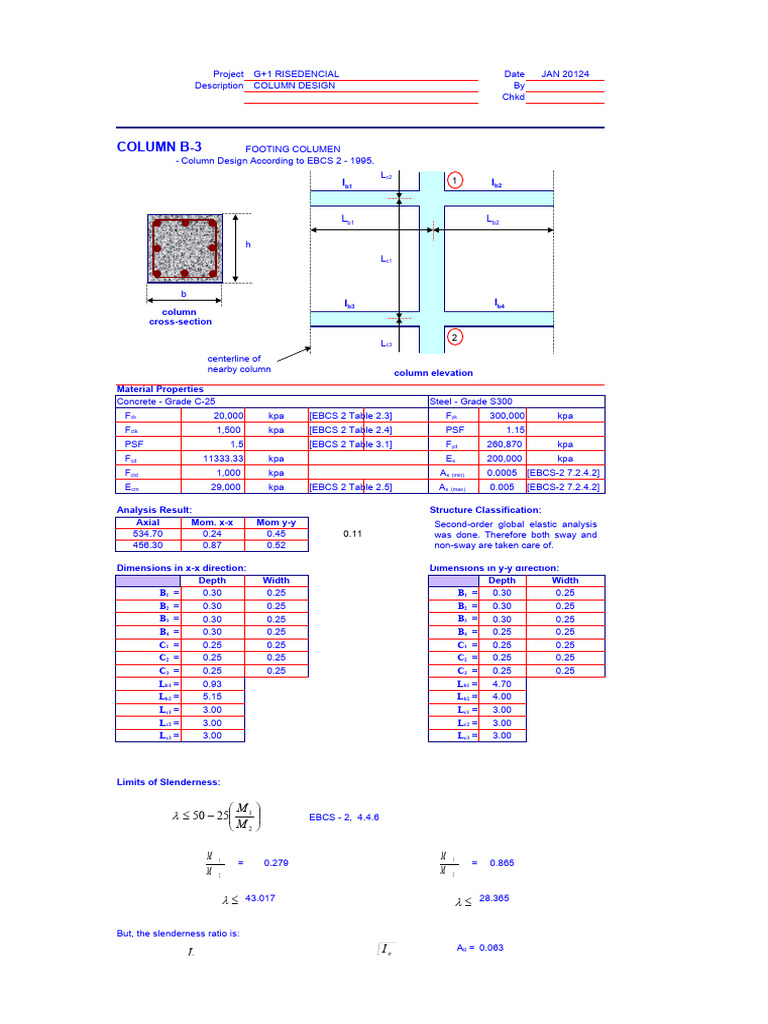 FOOTING Column designAAU | PDF | Structural Engineering | Building Engineering