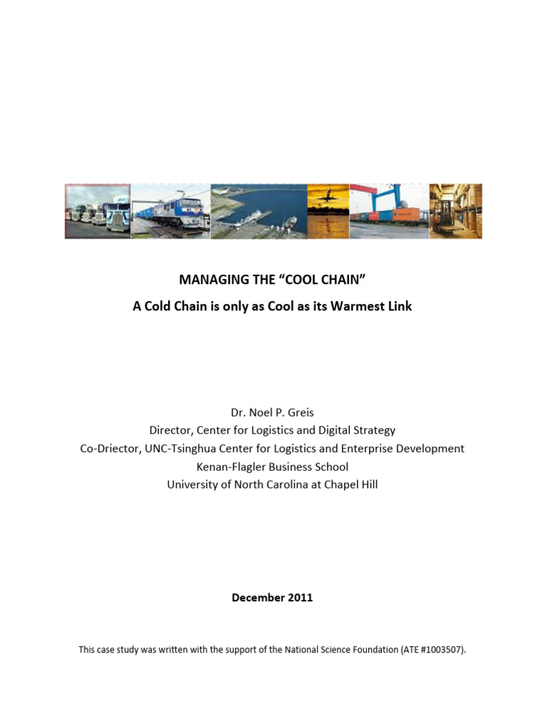 Managing the Cool Chain | PDF