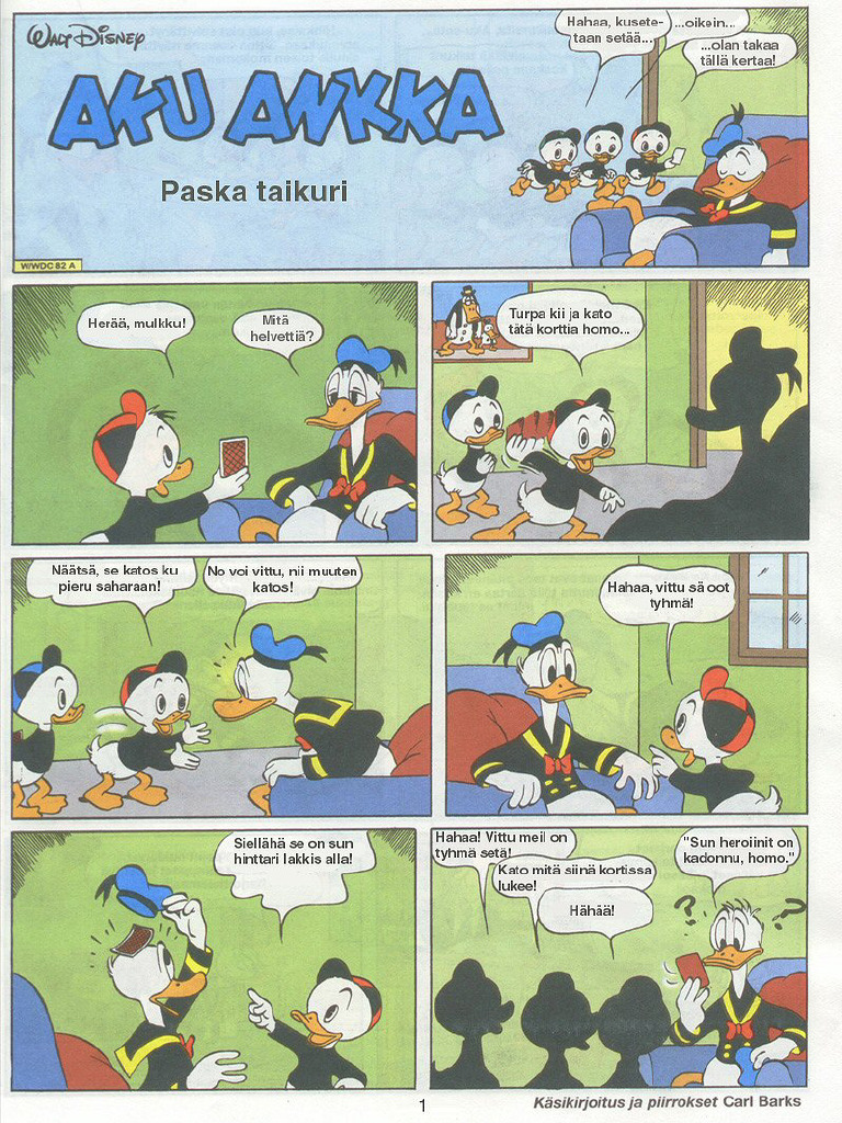 Aku Ankka - Paska Taikuri | PDF