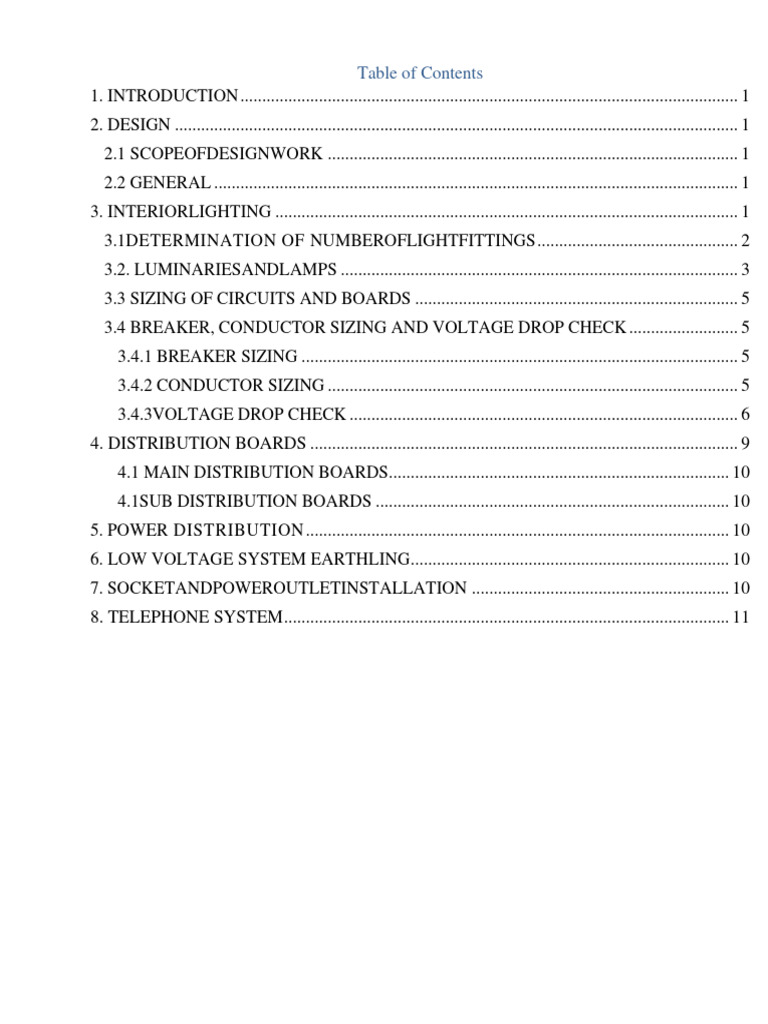 ELECTRICAL_DESIGN_REPORT_G_7_sam22222 | Download Free PDF | Electrical Wiring | Mains Electricity