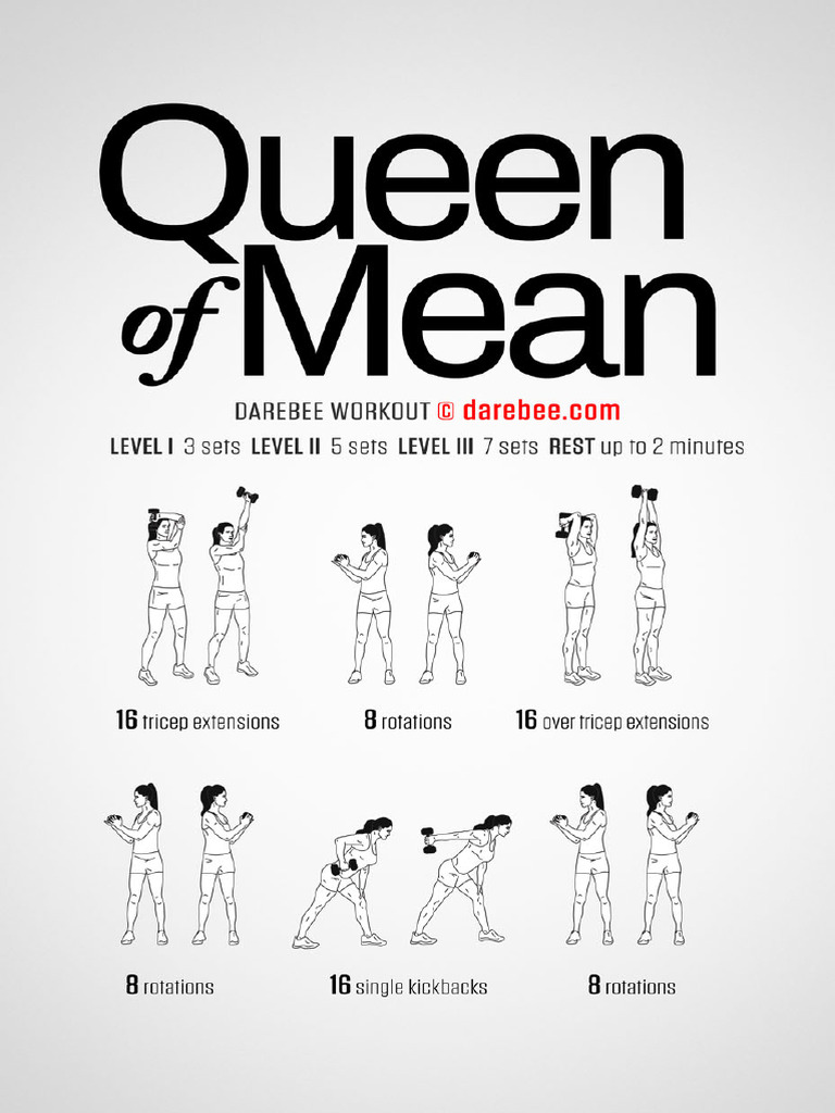 Queen of Mean Workout | PDF