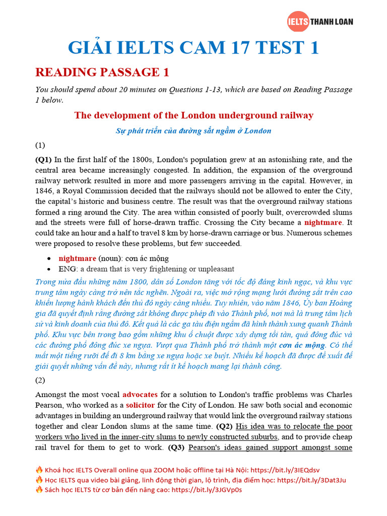 File - 20220724 - 073116 - giải Đề Reading Ielts Cambridge 17 Test 1 | PDF
