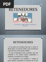 Principios PPR Apoyos, Retenedor Directo e Indirecto | PDF | Dentadura ...