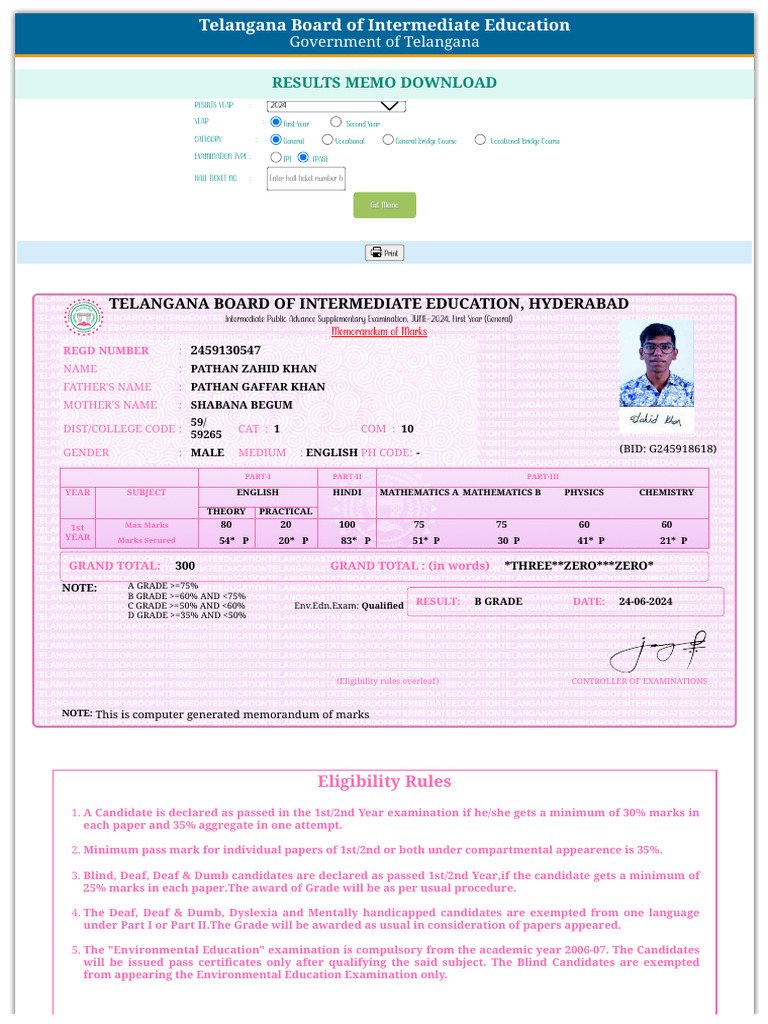 Memo Download | PDF | Educational Stages