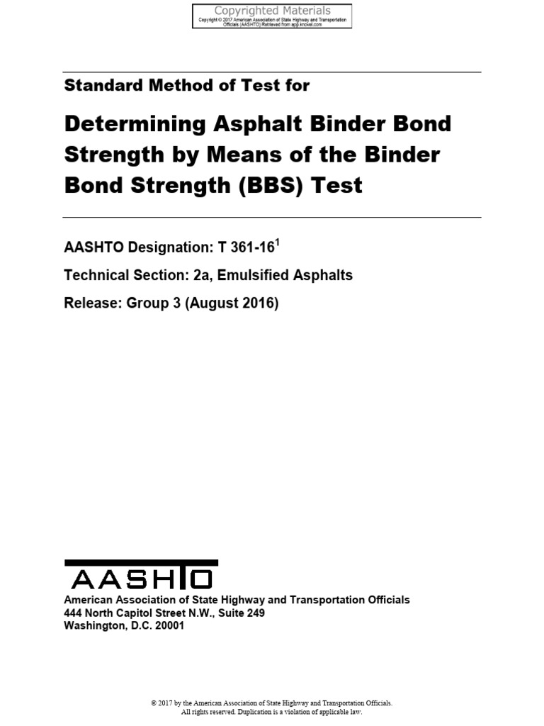 Aashto T 361 | PDF | Thermometer | Wafer (Electronics)